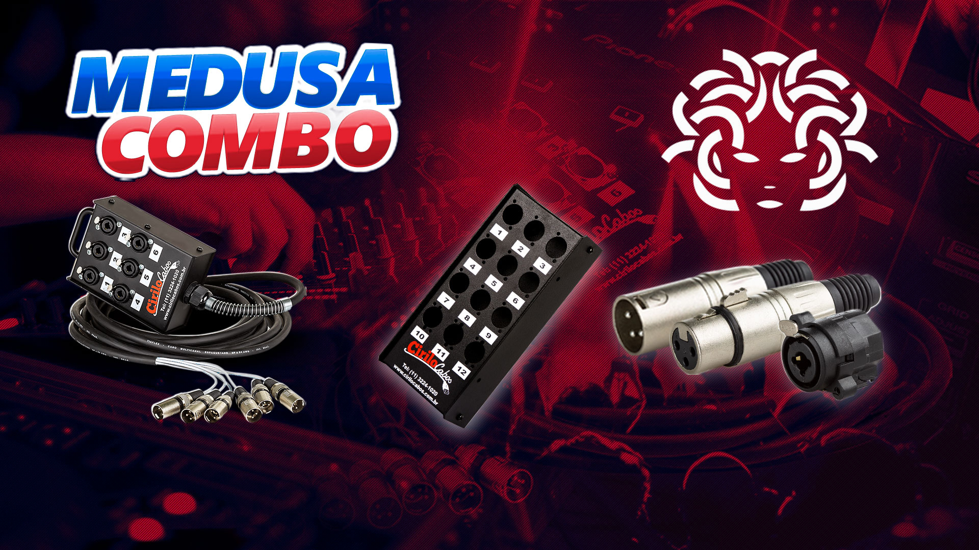 Medusa de Som: função e utilização - Blog Cirilo Cabos